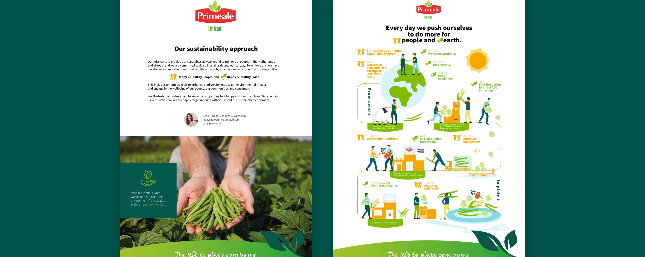 Sustainability strategy for year-round vegetable partner